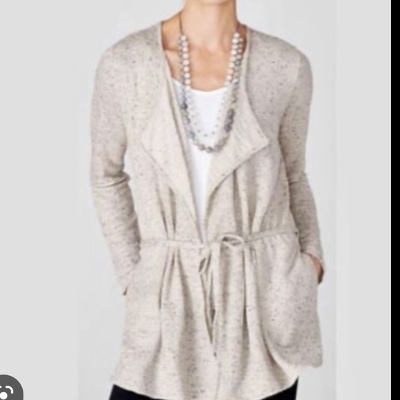 J. Jill | Sweaters | Jjill Pure Jill Textured Knit Open Tie Waist ...